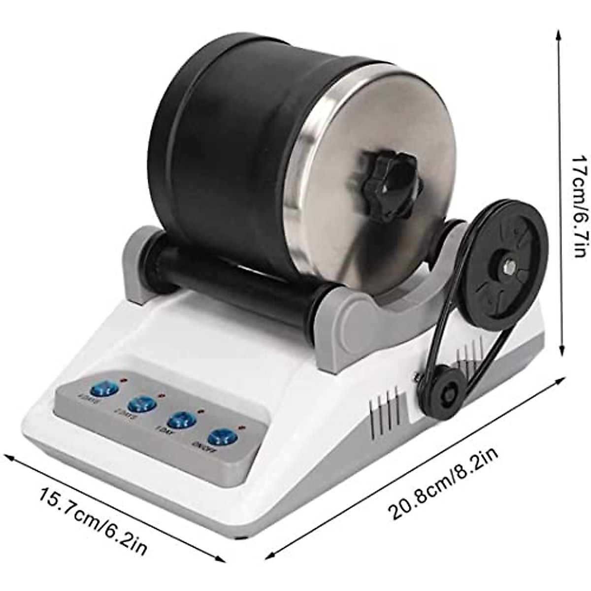 Advanced Professional Hobby Rock Tumbler Kit with Stones Collection