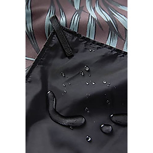 Nomadix Festival Blanket - Perfect for Picnics, Camping, & Lawn Seating - Plush Top & Water Resistant Base - Made with Post Consumer Recycled Materials - Palms Night - 60x70