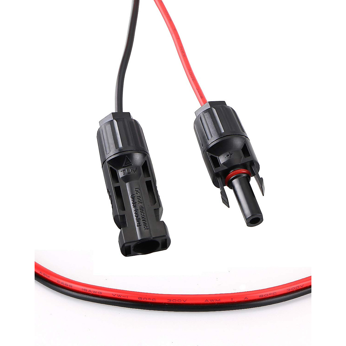 ALLPOWERS Solar Extension Cable with MC-4 Female and Male Connector to Anderson Power Pole Port 1.5M 16AWG Solar Panels Kit Tools, Connector for Solar Panel to Portable Generator