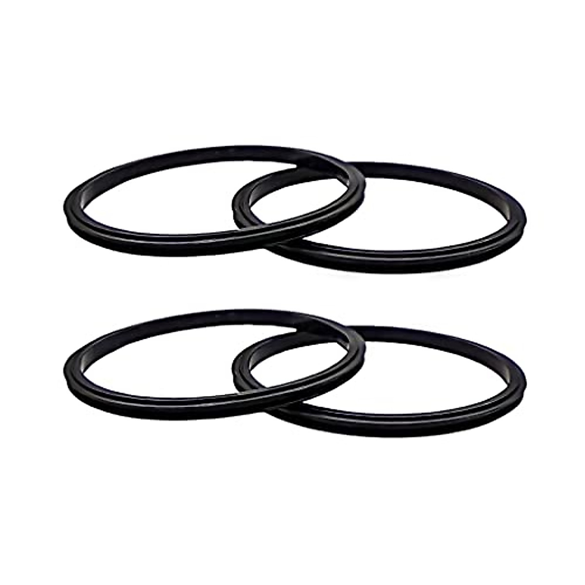 4 Pack: Tumbler Lid Gasket Replacement Silicone Seal Rings | (2 Qty) 20 oz and 30 Ring Fits Yeti Ounce & Insulated Stainless Steel Tumblers Lids (ZTH-1K)