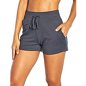 Marika Women's Standard Mona Pocket Short, India Ink, Medium