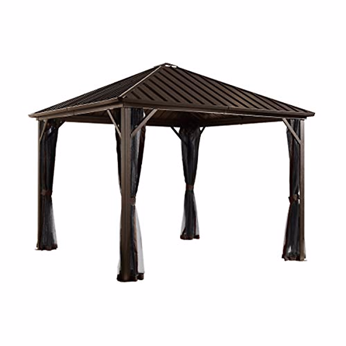 Sojag Outdoor 8' x 8' Dakota Hardtop Gazebo Outdoor Sun Shelter