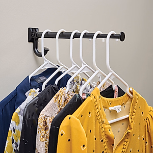 Franklin Brass Extend-a-Hook Square (1-Pack) Single Wall Hooks 1-Prong Coat/Hat Pure White Hooks for Hanging Wall Mount Hanger Clothes,Purse,Bag,Towel Organization Decorative Wall Hooks B45627M-PW-R