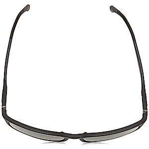 Carrera Men's Casual Rectangular Sunglasses, Mtt Black, 57