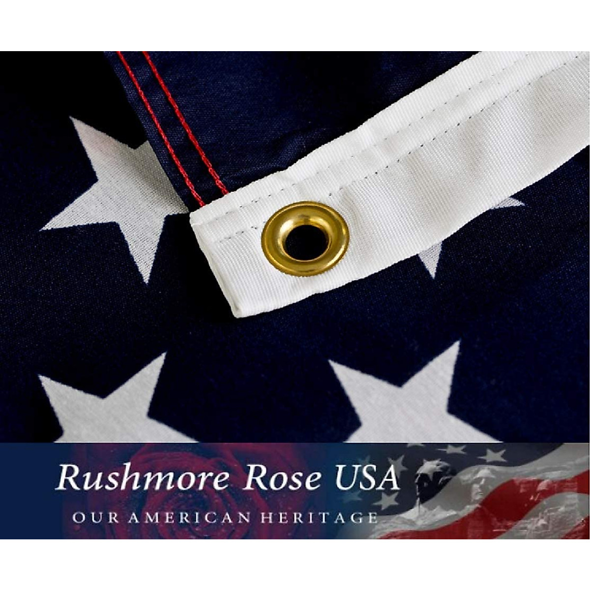 American Flags for Outside 3x5 USA Flag, Outdoor Heavy Duty American Flag 3x5 for Flag Pole, Wall, Classroom, House-US Flag -3x5 American Flag for High Wind- All Weather Flags -Labor Day