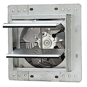 iLIVING ILG8SF7V Shutter Exhaust Fan, 7" - Variable, Silver