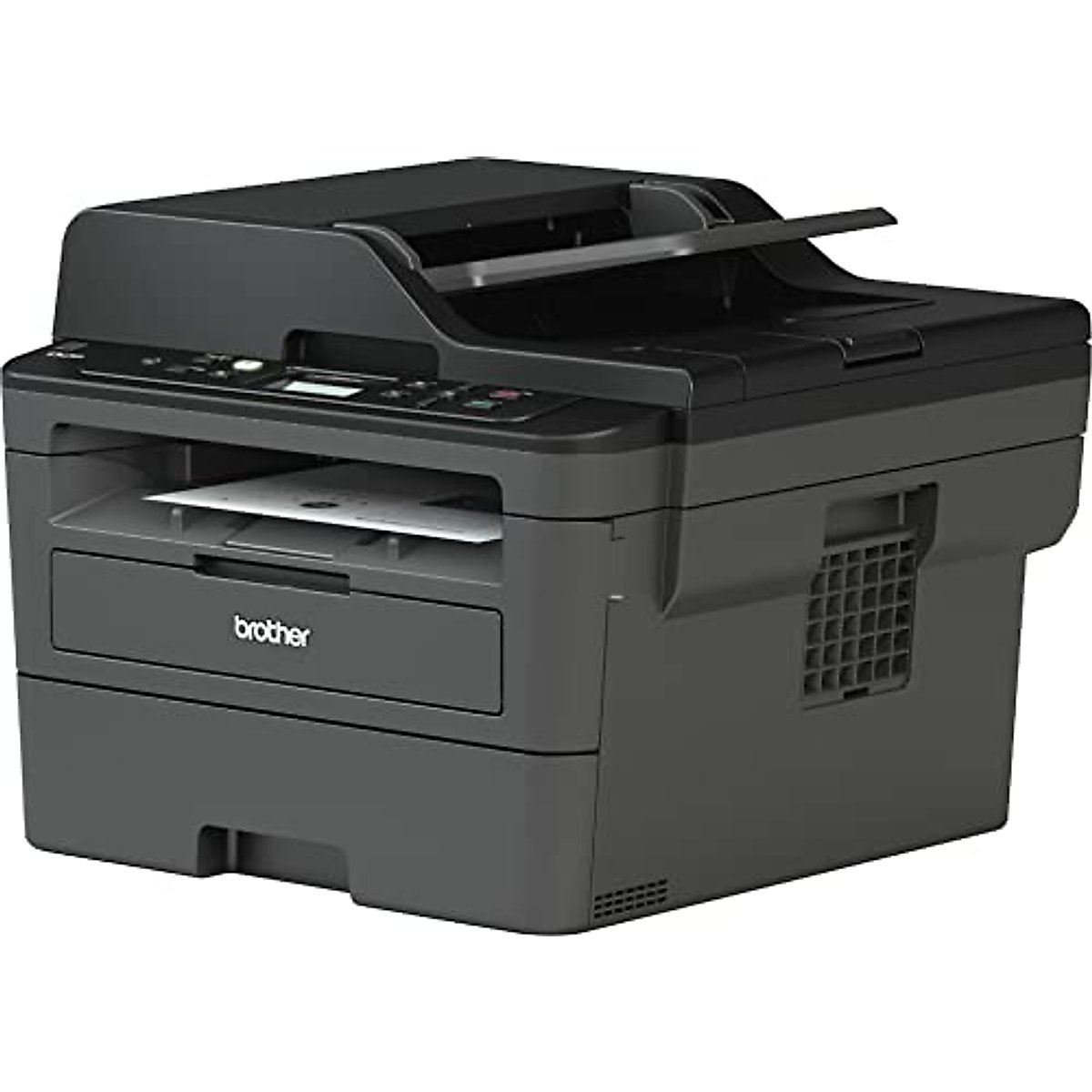 Brother DCP-L25 Series Monochrome All-in-One Laser Printer for Home Office, Print, Scan, Copy, Wireless, 36 ppm, 2400 x 600 dpi, Automatic Duplex Printing, with MTC Printer Cable