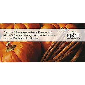 Root Candles 20-Hour Scented Beeswax Blend Votive Candles, 3-Count, Pumpkin Spice