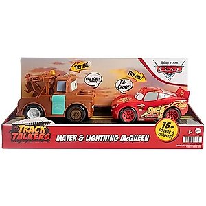 Disney / Pixar Cars Track Talkers Mater & Lightning McQueen Vehicle 2-Pack