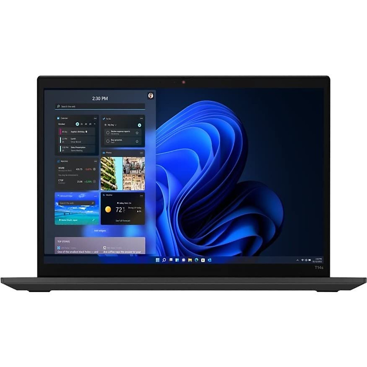 Lenovo ThinkPad T14s Gen 3 14" Touchscreen Notebook 1920x1200 WUXGA Intel Core i5-1250P 16GB RAM 256GB SSD Intel Iris Xe Graphics Thunder Black