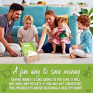 100 Day Envelope Challenge Kit. Money Saving Box Shows How To Save $5050 or Multiples in 100 Days or 50 Weeks. 100 Envelope Challenge Money Challenge Seen on Youtube Tiktok. Gifts For Children Adults