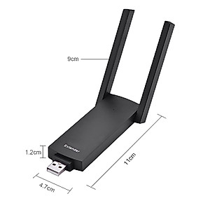 WiFi Extender, 300Mbps USB WiFi Network Signal Range Extender Wireless Internet Booster Dual Antenna Wireless Router Repeater AP Amplifier