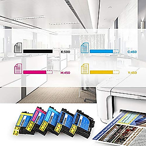 ALLWORK [ New Version LC3013 3011 Compatible Ink Cartridges Replacement for Brother LC3013 LC3011 Ink Cartridges Works with Brother MFC-J497DW MFC-J895DW MFC-J690DW MFC-J491DW Inkjet Printer 5 Packs