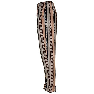 Costume Agent The Dude Lebowski Movie Character Pajama Pants Halloween Costume Cosplay Multicolor