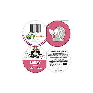 Youtooz Larry The Snail 6" Stickie Plush, Collectible Spongebob Squarepants Plushie