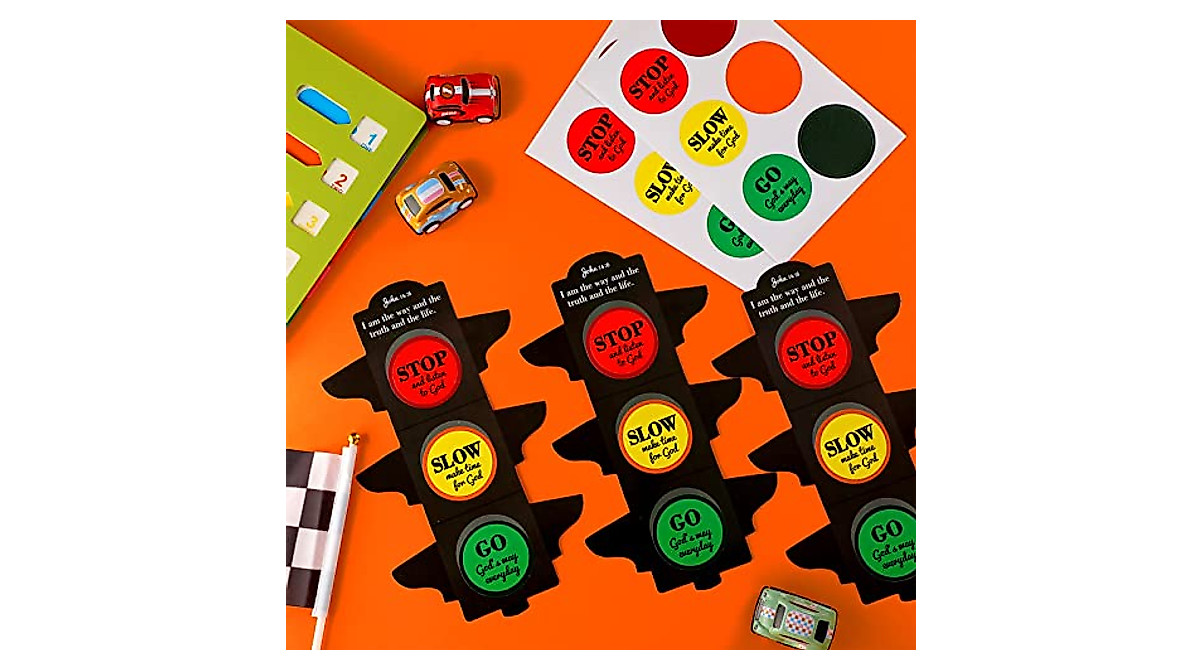 30 Eaasty Christian Traffic Light Crafts | Sunday School Kids
