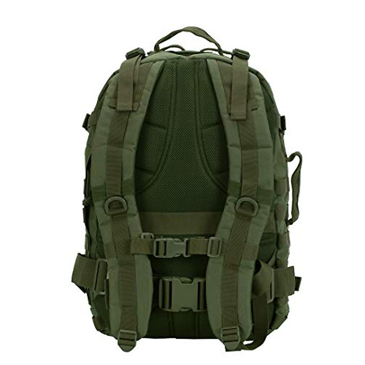 Rockland Military Tactical Laptop Backpack, Green, Large
