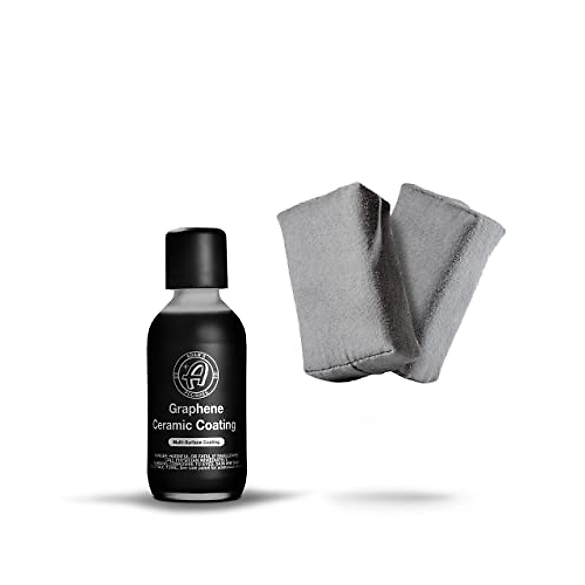 Adam's UV Graphene Ceramic Coating Bundle - 10H Ceramic Coating for Cars W/UV Glow Technology | 7+ Years of Protection | Apply After Car Wash Clay Bar Car Buffer Polisher | Boat RV Motorcycle