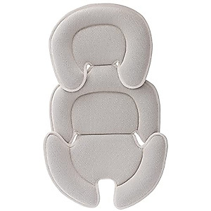 Innokids Head and Body Support Pillow Infant Car Seat Insert for Newborn to Toddler Stroller Cushion for Baby Shower Gifts (Gray)