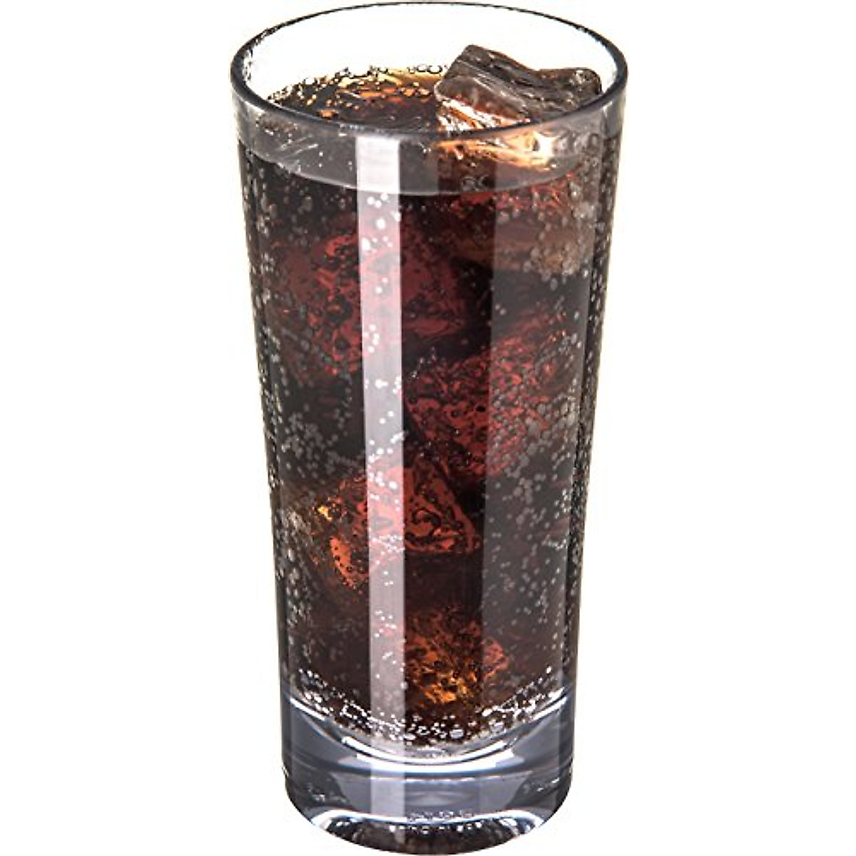 Carlisle FoodService Products Alibi Plastic Beverage Glass for Restaurant, Kitchen, and Bar, 13.9 Ounces, Clear