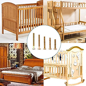 Yinpecly M6x90mm Flat Head Socket Bolts Galvanized Finish Half Threaded Cap Screws Carbon Steel Hex Drive Cap Bolts Colorful 15Pcs