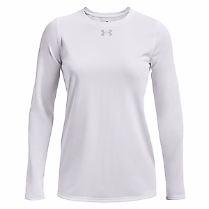 Under Armour Men's Team Tech Loose White Long Sleeve T-Shirt (L)