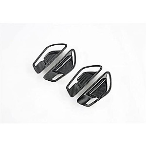 HIGH FLYING for Hyundai Tucson 2022 2023 Car Accessories Door Handle Bowl Cover ABS Carbon Fiber Grain 4pcs