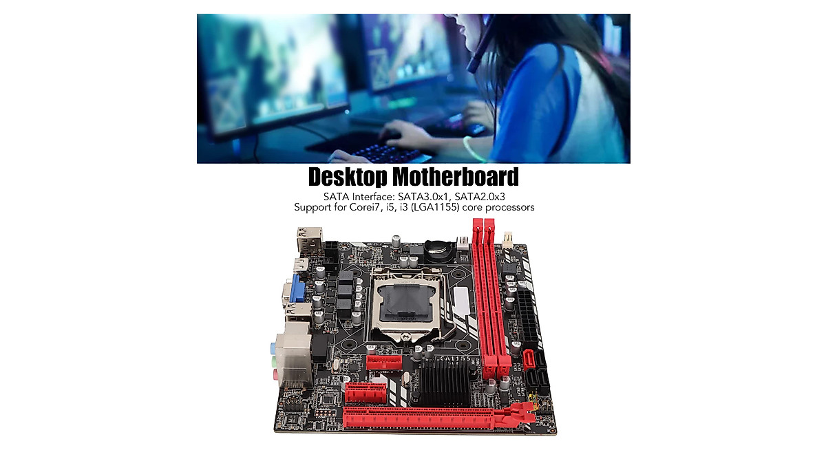 Upgrade with DDR3 LGA1155 Motherboard - i3/i5/i7 Support