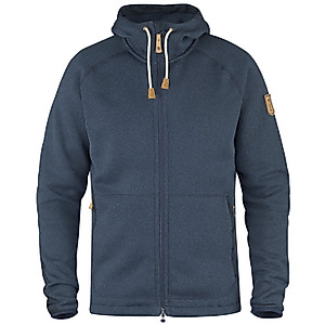 Fjallraven Ovik Fleece Hoodie - Men's Navy Large