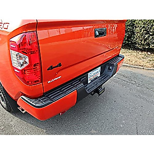 1Pack Metal Car 4x4 Emblem,Huapx 3D Chrome Badge Decal Sticker Compatible with 4RUNNER Tundra Tacoma Rear Tailgate Tail Gate Door Truck SUV Pickup (New Matt Black)