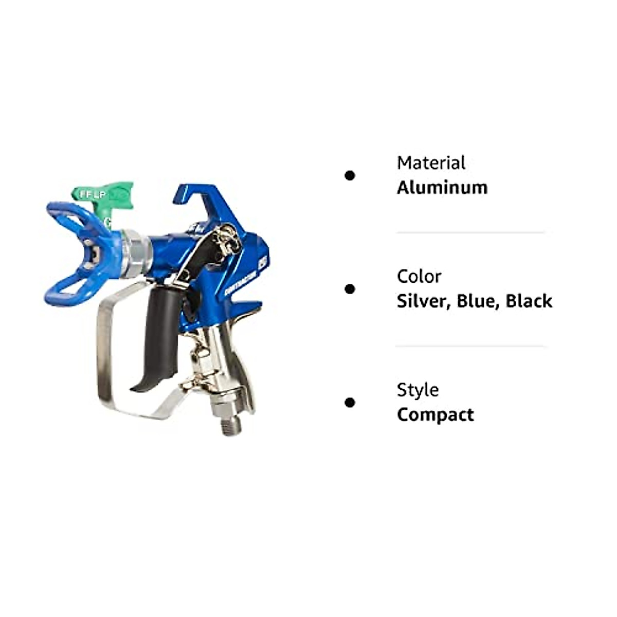 Contractor PC Compact Airless Spray Gun with RAC X FFLP 210 SwitchTip