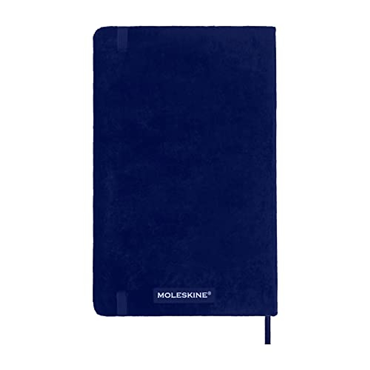 Moleskine Limited Edition Velvet Notebook, Hard Cover, Large (6" x 9"), Ruled/Lined, Iris Purple, 240 Pages