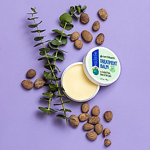 earthbath, Treatment Balm - Dog Balm for Paws and Nose, Dry Cracked Nose and Paw Balm, Plant-Based, Curelty-Free, Vegan, Made with Nilotica Shea Butter for Dogs and Cats - 2.2 Oz