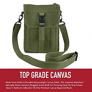 Rothco Canvas Travel Portfolio, Olive Drab