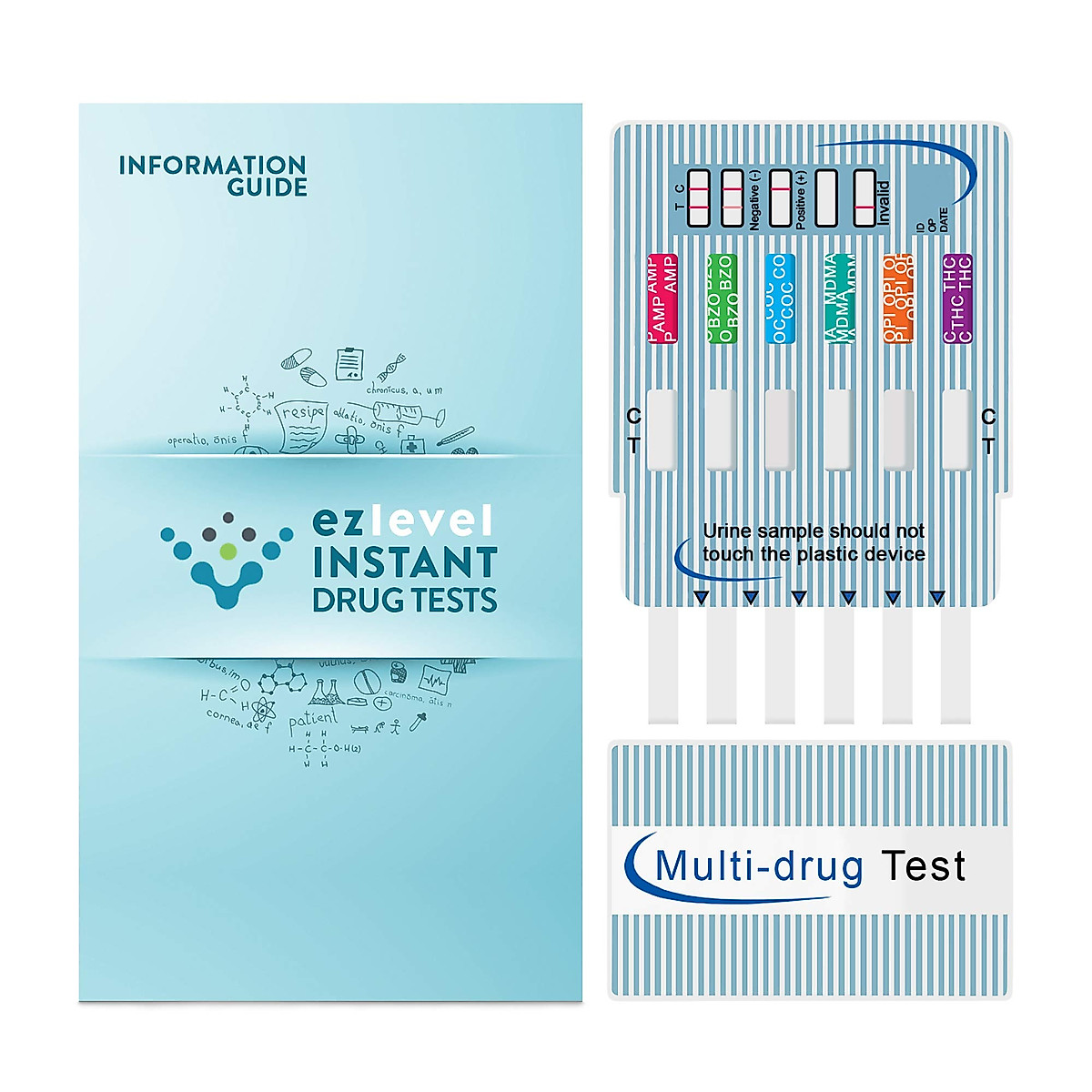 EZ Level 12 Panel Urine Drug Test Kit (1 Count)