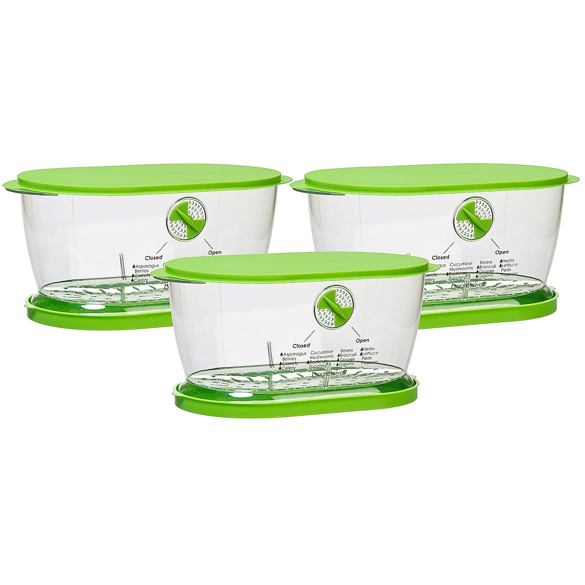 Prepworks from Progressive LKS-06 Lettuce Keeper(3 Pack)