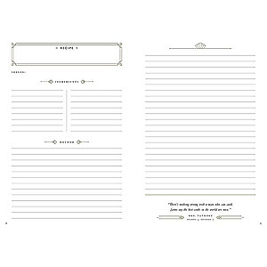 The Official Downton Abbey Mrs. Patmore's Recipe Journal