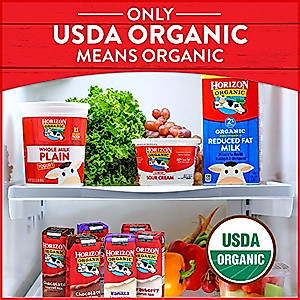 Horizon Organic Horizon Organic Shelf-Stable Whole Milk Boxes, Whole Milk Single Serve, 8 oz, 6 Pack, 8.0 fl oz (Pack of 6)