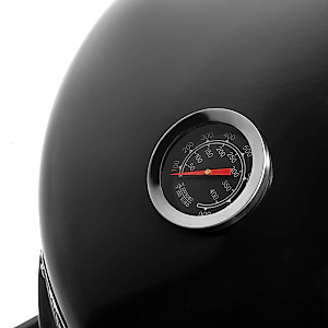 Barton Vertical 18" Charcoal Smoker with Temperature Gauge BBQ Smoker Grill for Outdoor Cooking Grilling