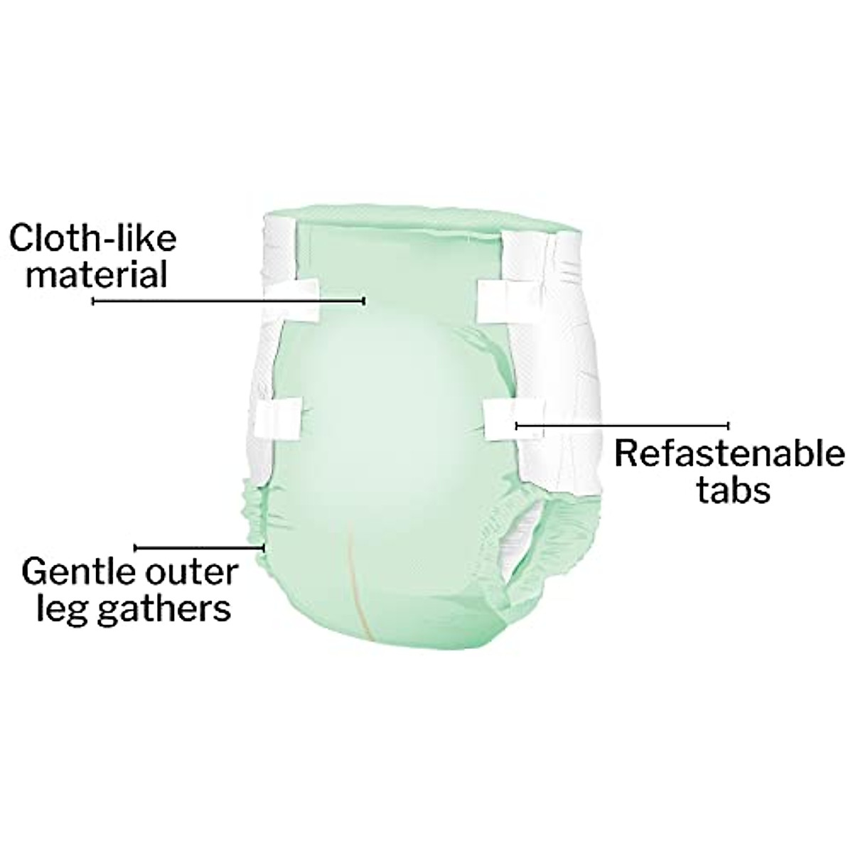 McKesson Ultra Briefs, Incontinence, Heavy Absorbency, 2XL, 12 Count, 4 Packs, 48 Total