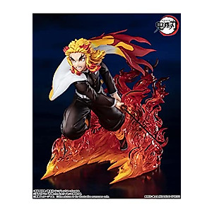 TAMASHII NATIONS - Demon Slayer: Kimetsu no Yaiba - Kyojuro Rengoku Flame Hashira, Bandai Spirits FiguartsZERO Collectible Statue