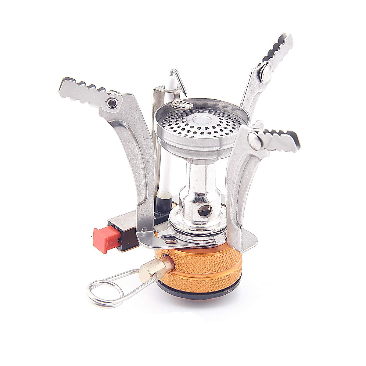 Ultralight Backpacking Stove Portable Camping Stove with Piezo Ignition Perfect for Camping, Hiking and Backpacking Trips