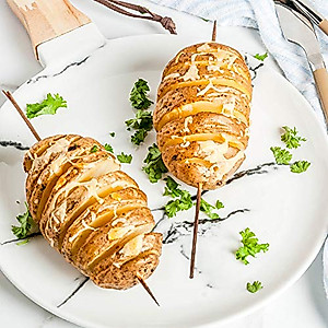 RioRand Manual Stainless Steel Twisted Potato Slicer Spiral Vegetable Cutter French Fry