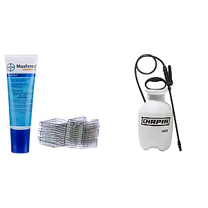 Maxforce Quantum 0.03" Imidacloprid Ant Control Liquid Bait with 10 Stations, 120 Gram Bottle & Chapin 20000 Garden Sprayer 1 Gallon Lawn