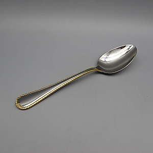 Mikasa Cameo Gold 18/10 Stainless Steel Teaspoon (Set of Four)