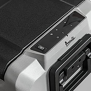 Avanti PDR36L34G Cooler Portable Refrigerator and Freezer with 36 Liter Capacity, Adjustable Zone Separation, Easy-Pull Rolling Design, LED Lights, AC/DC, 36-Liter, Grey