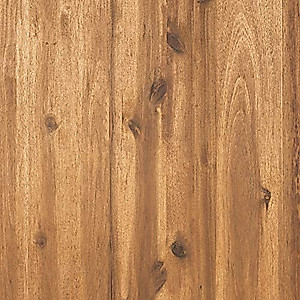 Walker Edison AZOWCHAT3PCBR Castellina Modern 3-Piece Solid Acacia Wood Patio Chat Set, Brown