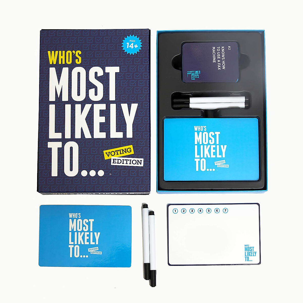 DSS Games Who's Most Likely to... Voting Edition [A Party Game] for Friends and The Whole Family