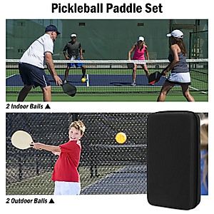 C CALYCO Pickleball Bag Pickleball Sling Cover with Extra Storage Space for Accessories, Adjustable Pickleball Carrying Case for Men & Women Fits 2 Paddle & 4 Balls