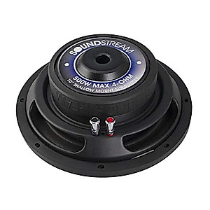Soundstream PSW.104 Picasso Series 10″ 500W Shallow Subwoofer